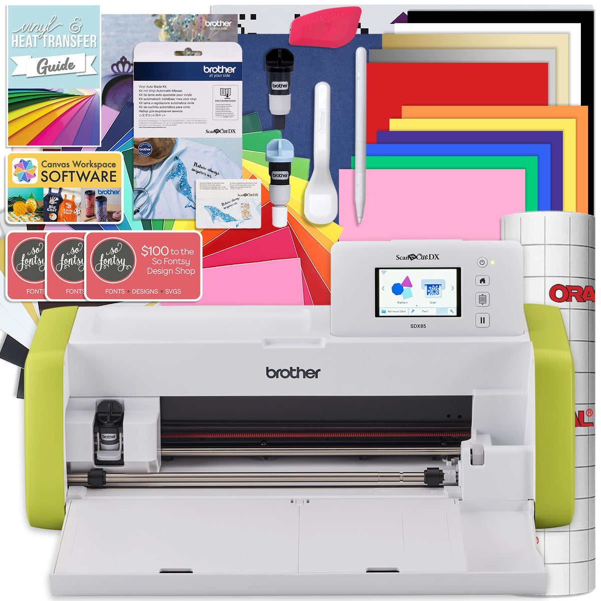 Brother ScanNCut SDX85, SDX125 Bundles | Swing Design