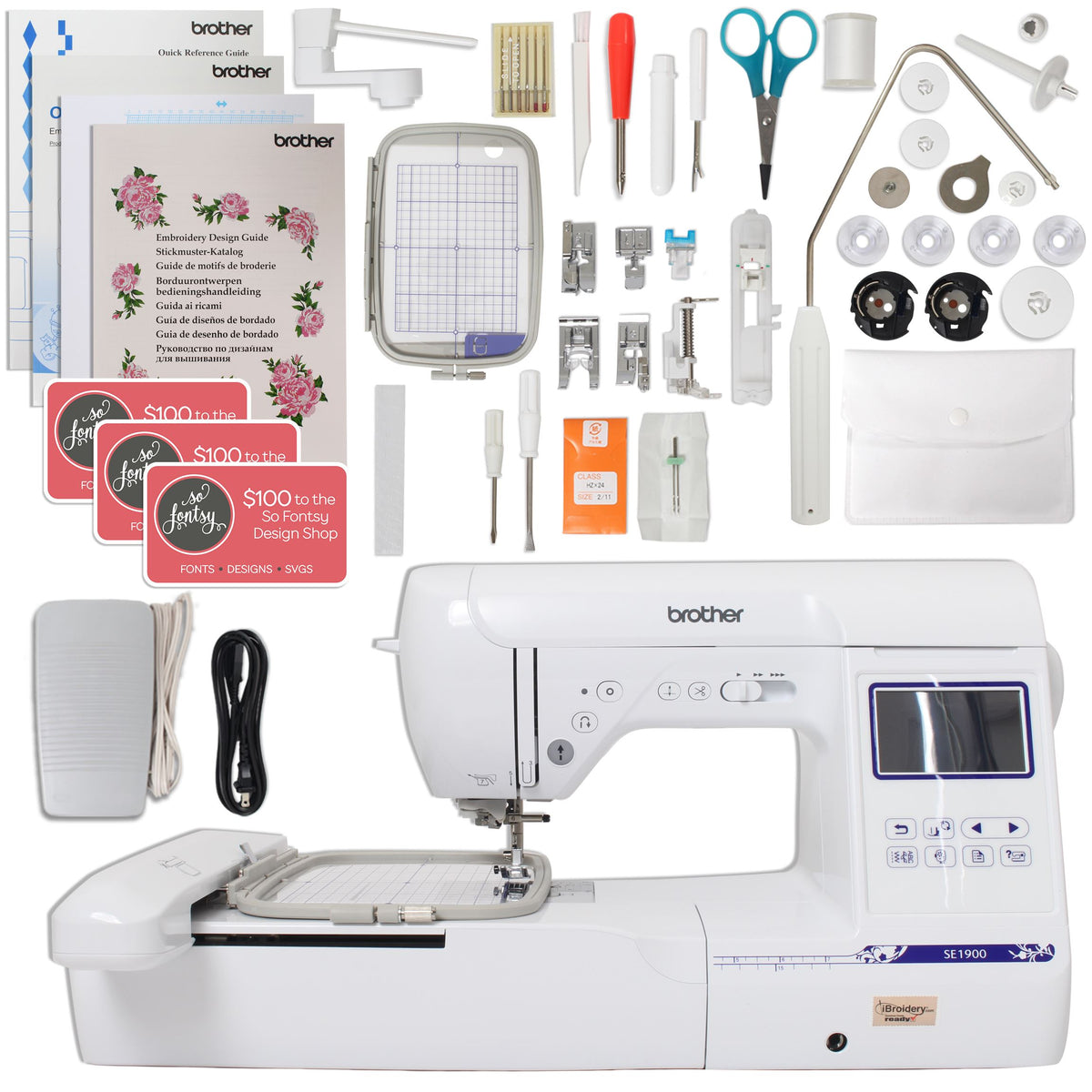 Sewing & Embroidery Combo Machine Bundles | Swing Design