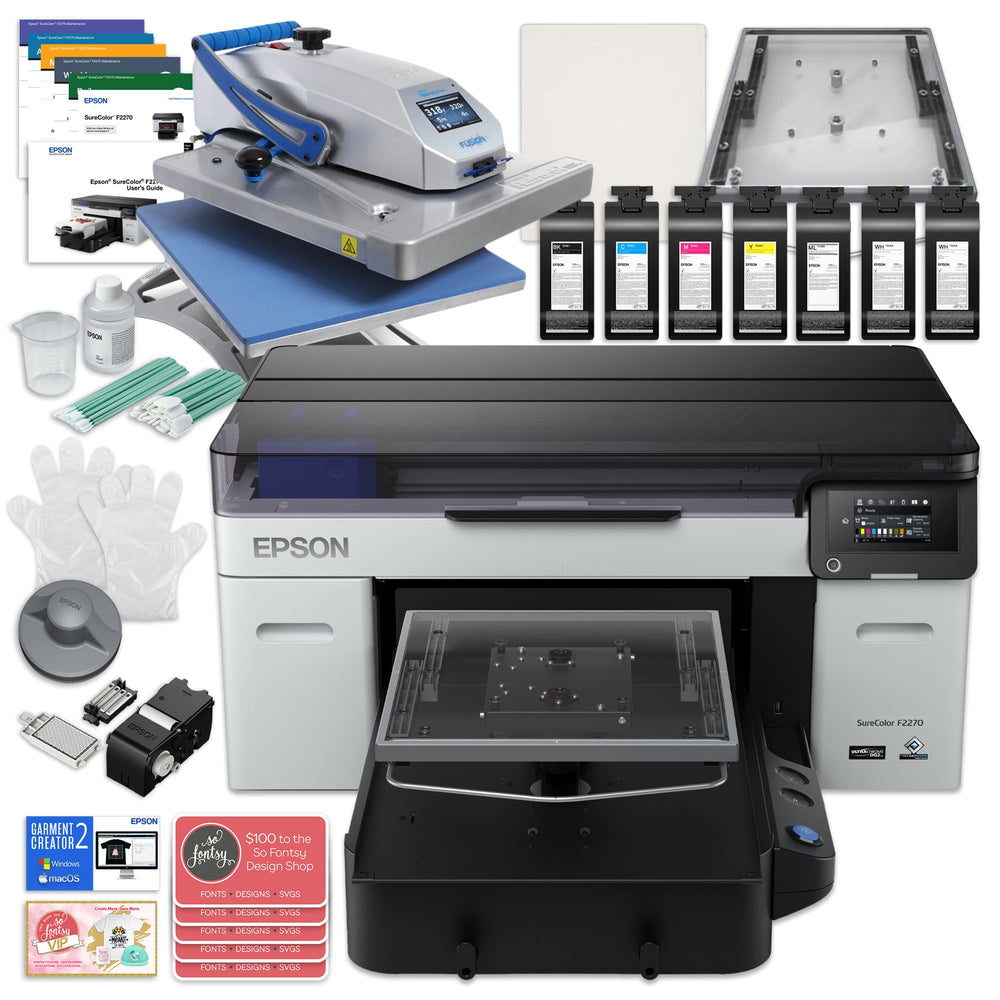Epson F2270 DTG & DTF Combo Printer Bundles | Swing Design