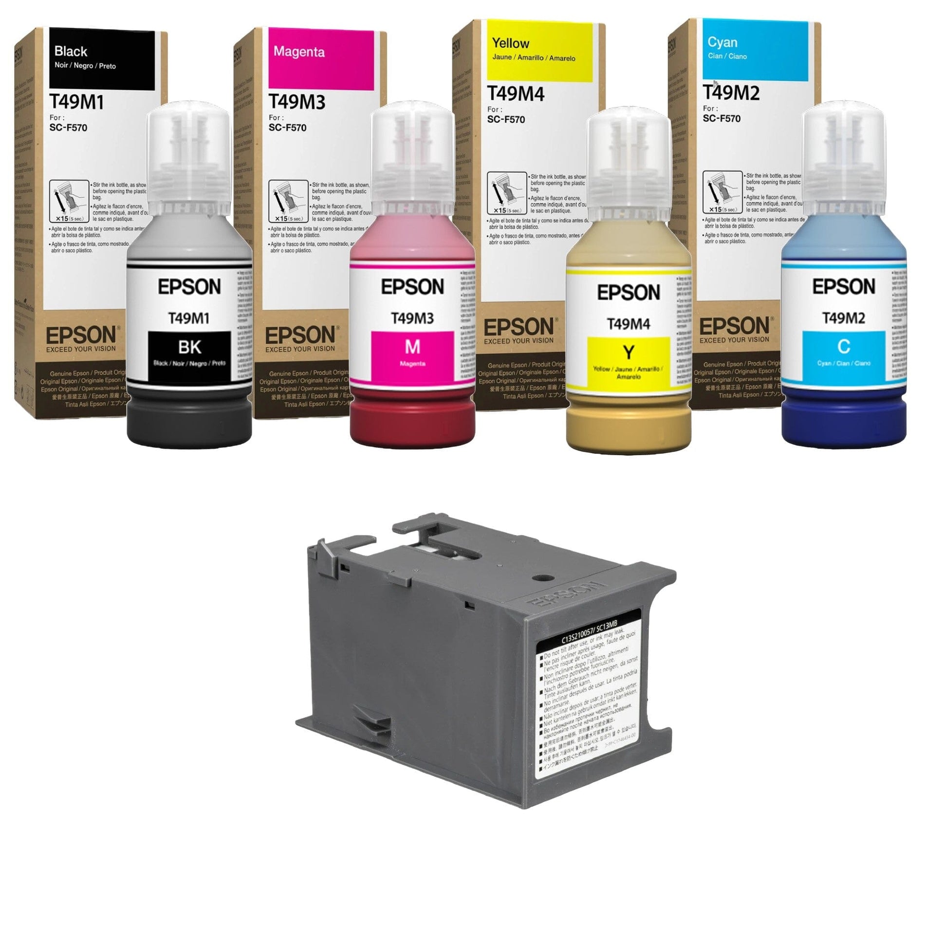 Epson F570 Printer Ink Set Bundle on Sale | Swing Design