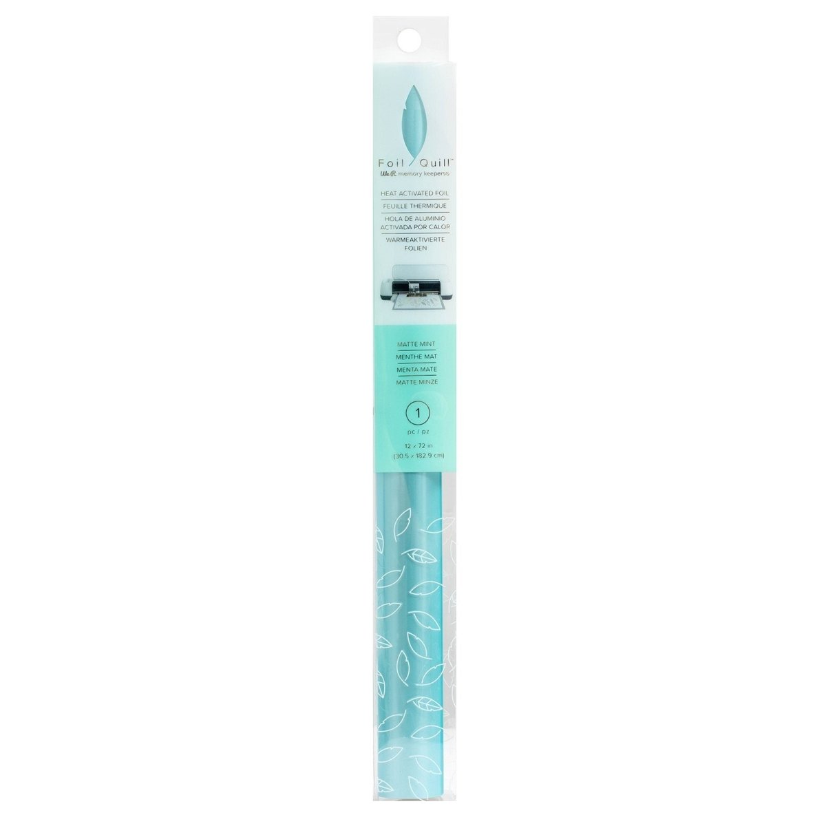Foil Quill Foil Roll 12 inch x 8 ft - Matte Mint | Swing Design