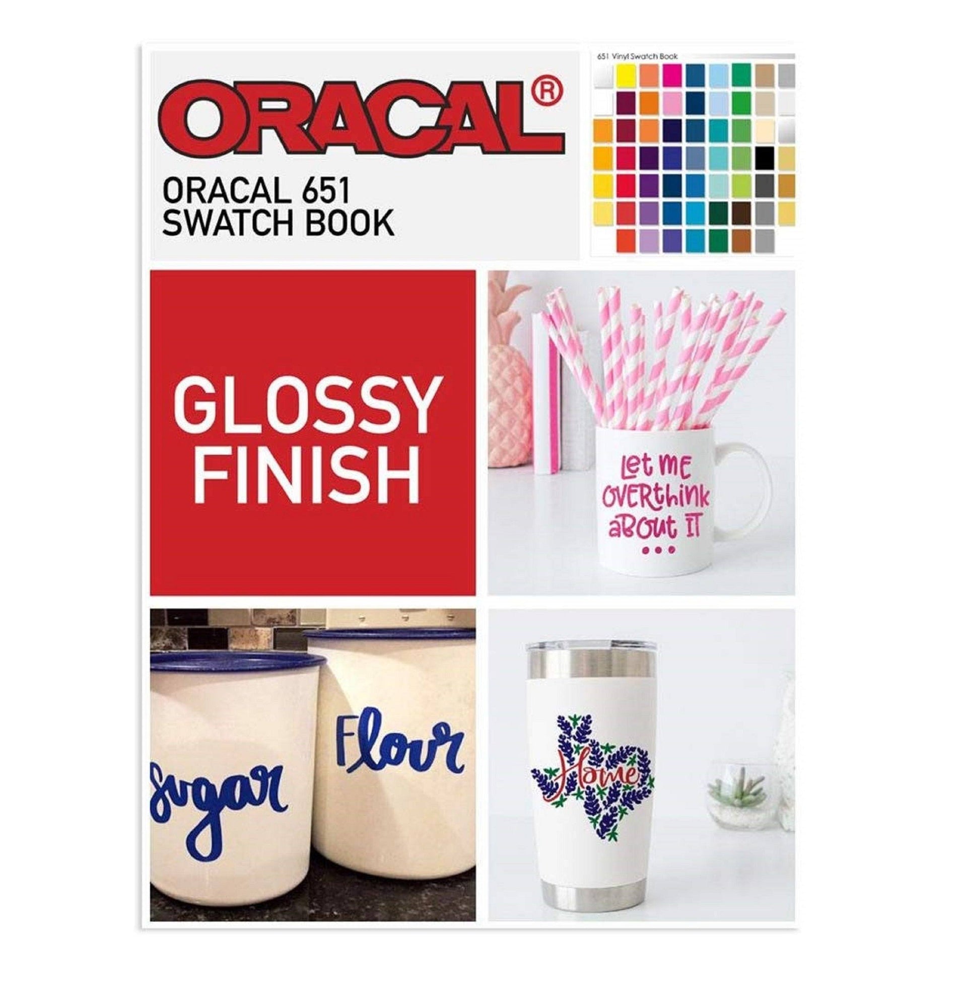 Oracal 651 Glossy Swatch Book | Color Chart | Swing Design