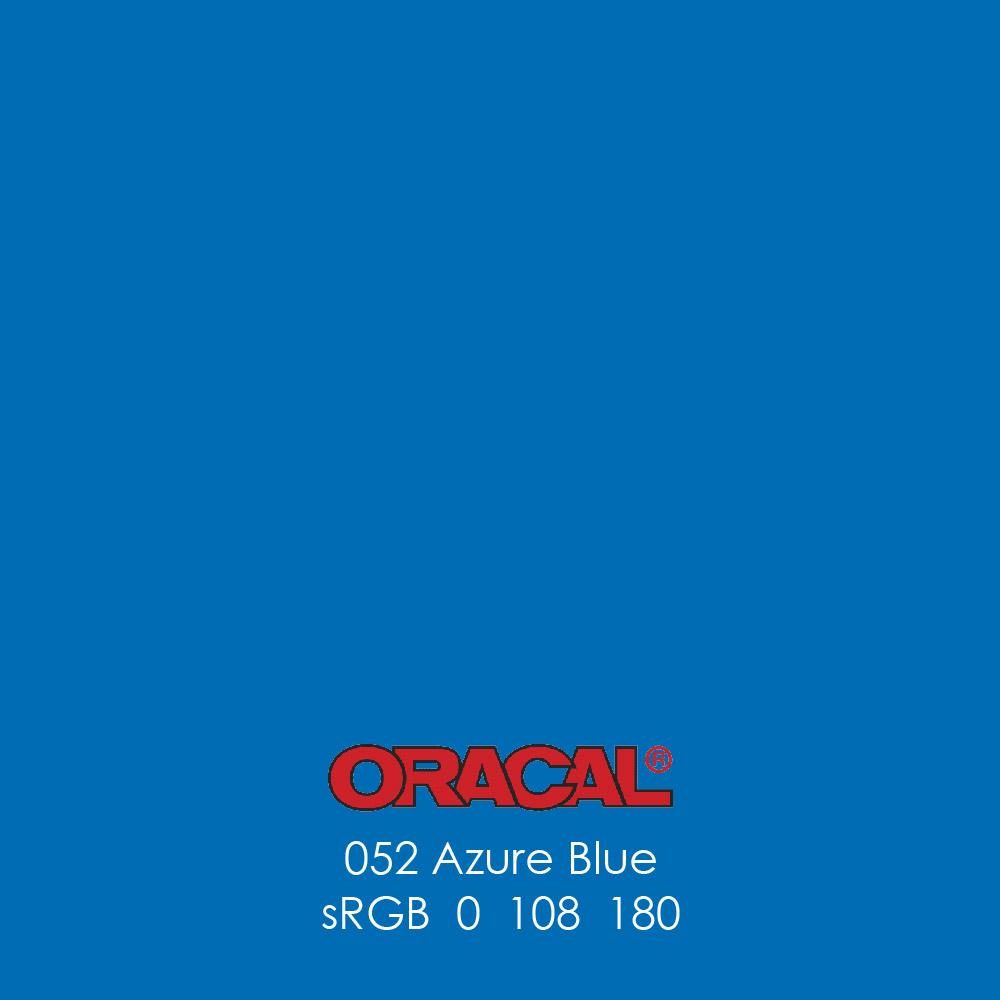 Oracal 651 Vinyl Sheets 12", 24" -Azure Blue | Swing Design