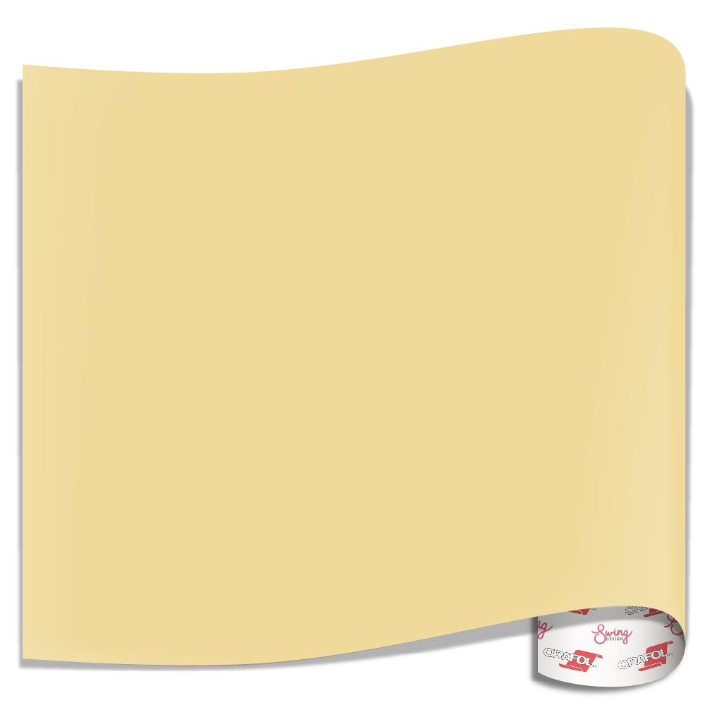 Oracal 651 Permanent Vinyl Sheets - Cream | Swing Design