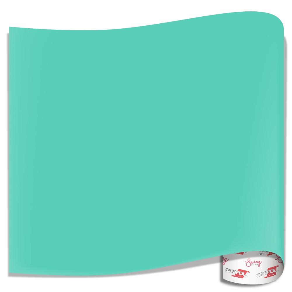 Craft Vinyl Sheets | Oracal 651 Vinyl - Mint | Swing Design