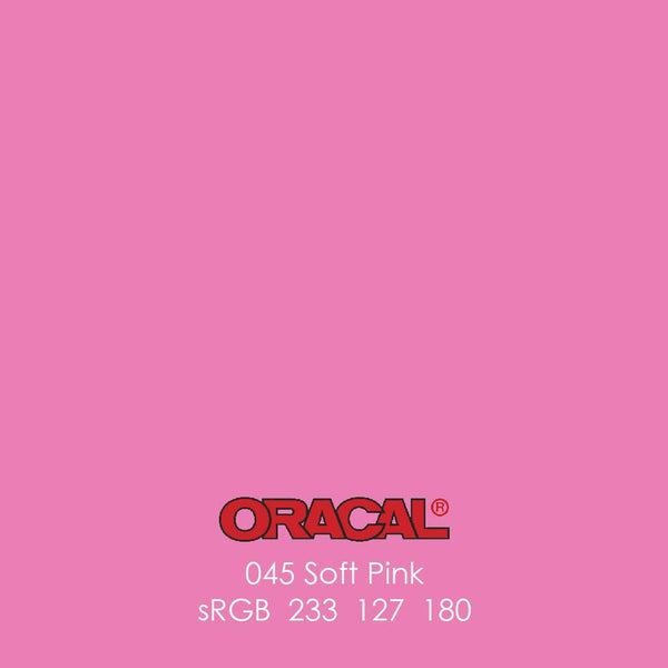 Decal Vinyl Sheets | Oracal 651 - Soft Pink | Swing Design