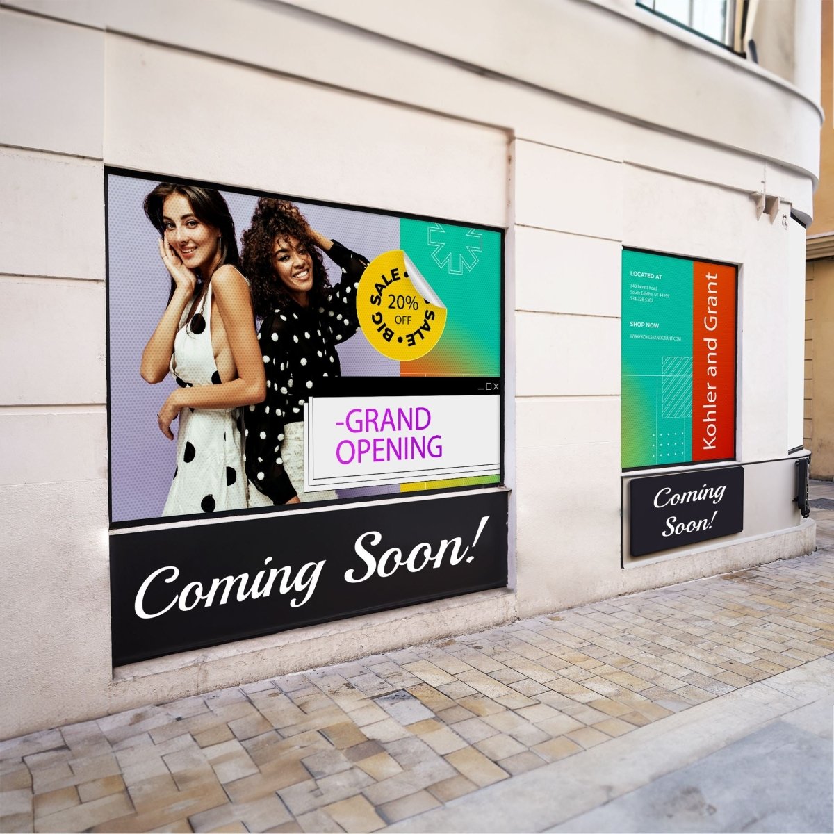 Orajet 3675 Printable Perforated Window Vinyl | Swing Design