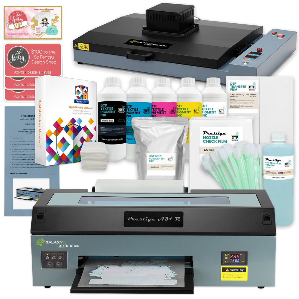 Prestige A3+ R Direct to Film (DTF) Roll & Sheet Printer, Inks & Suppl ...