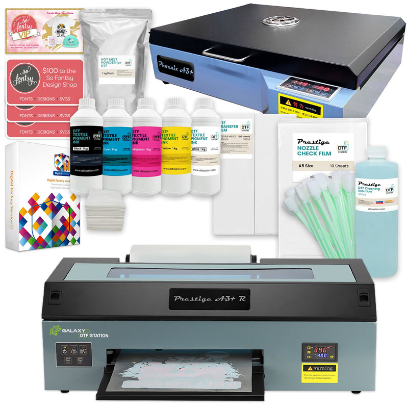 Prestige A3+ R Direct to Film (DTF) Roll & Sheet Printer, Inks & Suppl ...