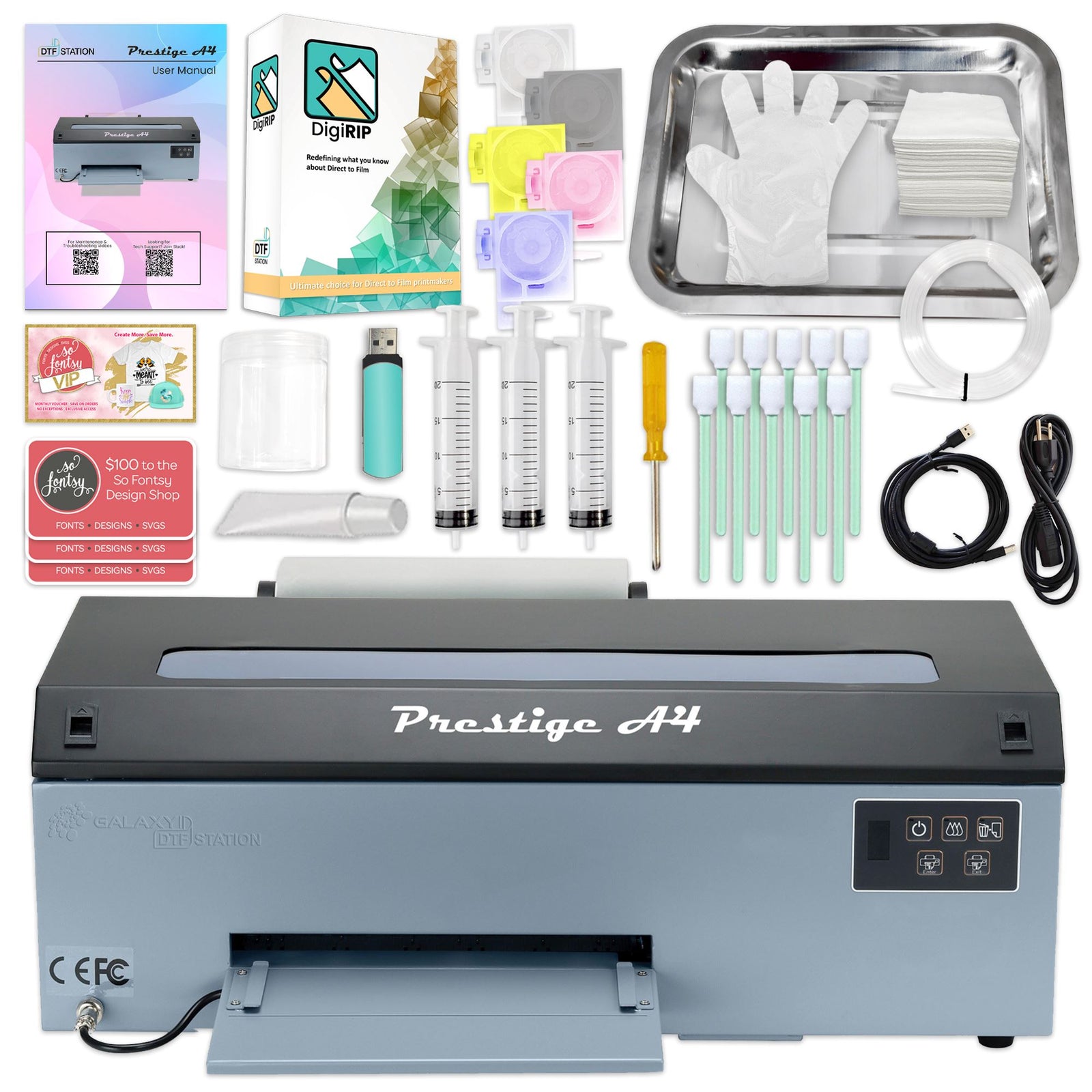 Prestige A4 Direct to Film (DTF) Printers, Inks & Supplies– Swing Design