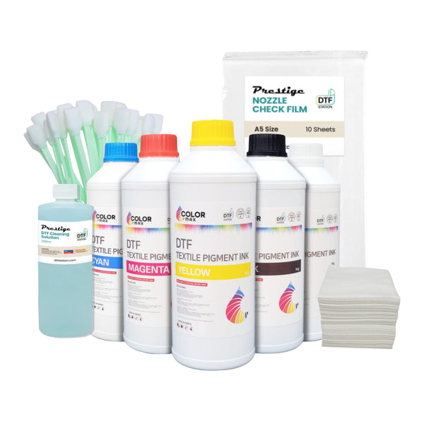 Prestige Direct To Film (DTF) Ink Starter Kit | Swing Design