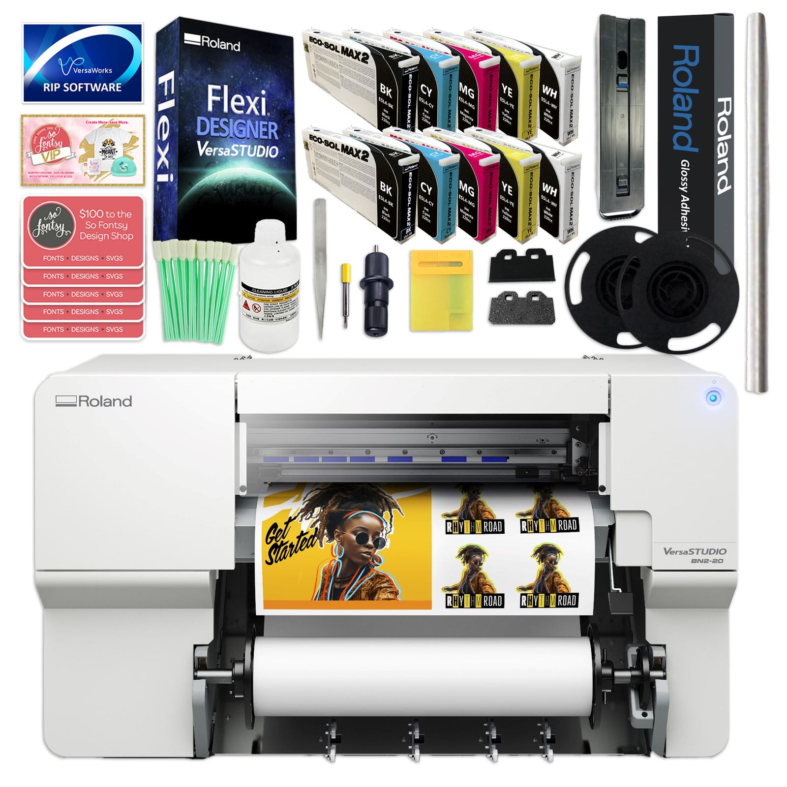 Roland BN2-20 Eco-Solvent Printer Bundles | Swing Design