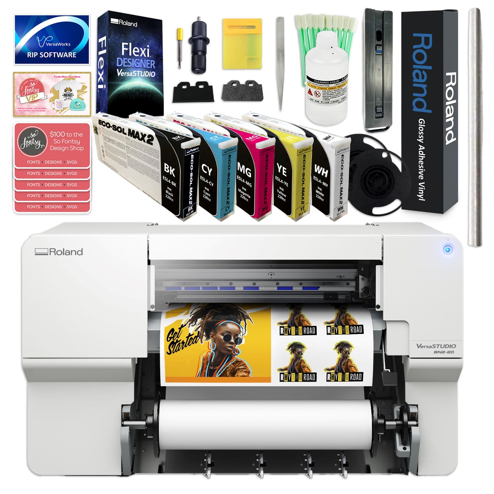 Roland BN2-20 Eco-Solvent Printer Bundles | Swing Design