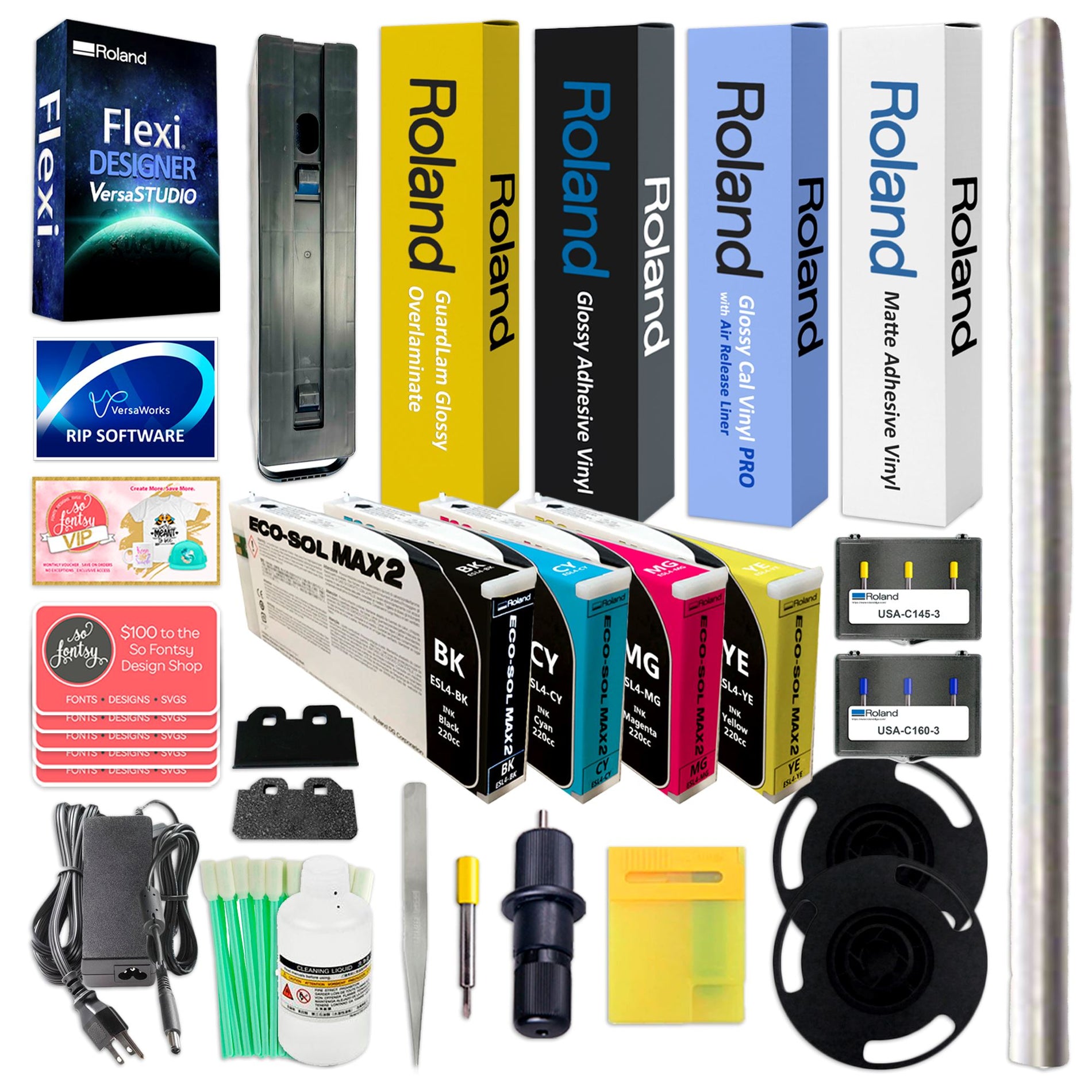 Roland BN2-20A Desktop 20" Printer Bundles | Swing Design