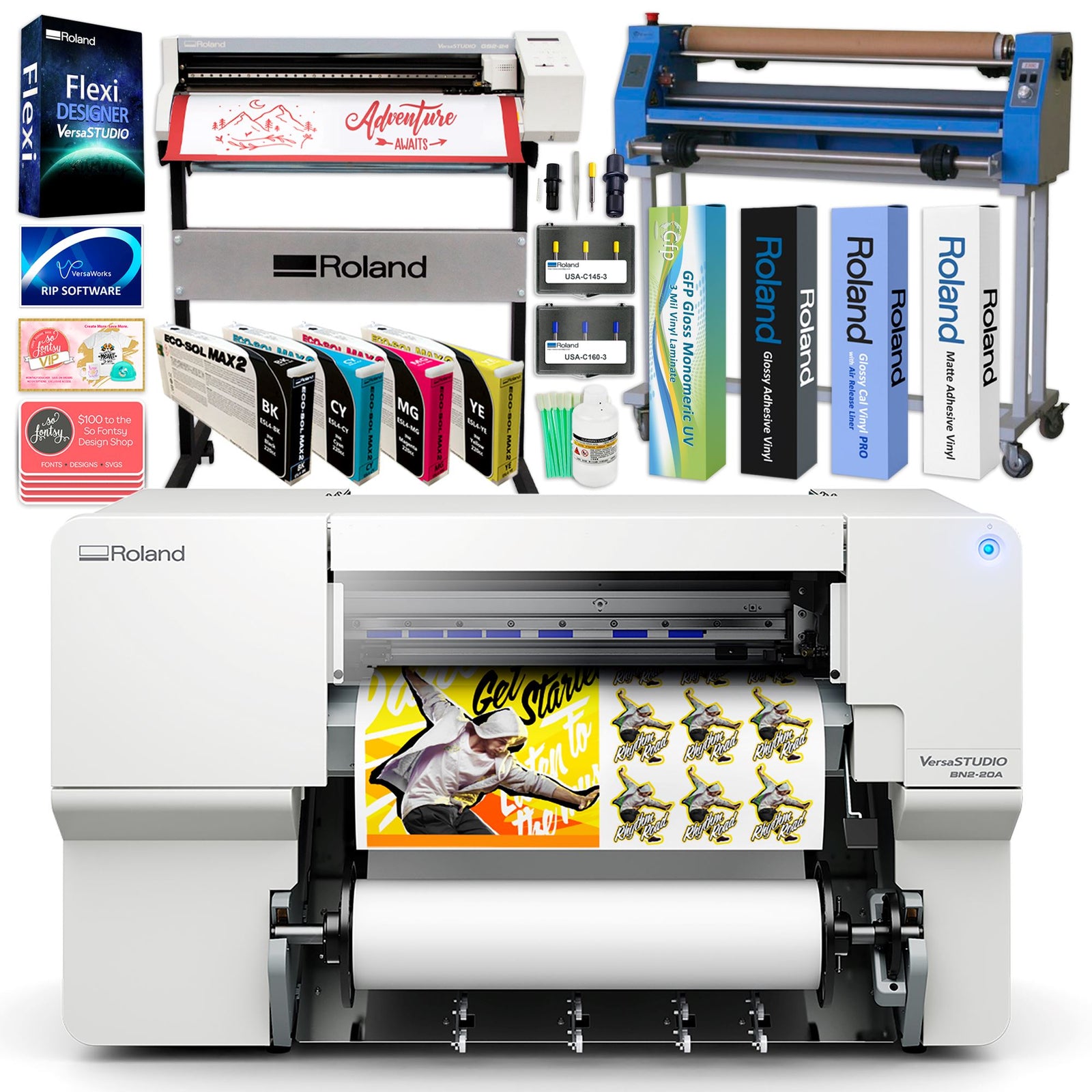 Roland BN-20 Printer Series: BN2-20A, BN2-20, BN-20A– Swing Design