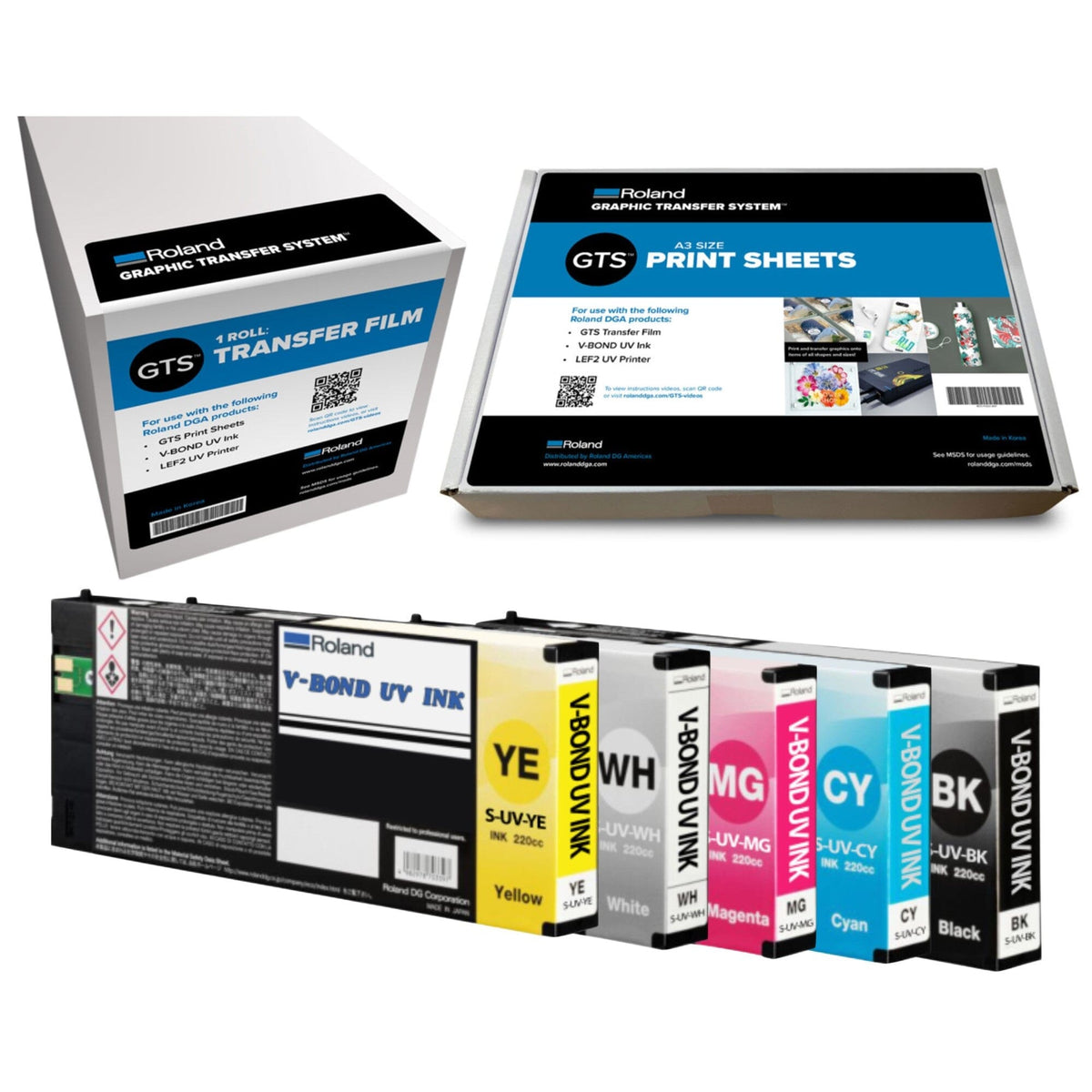 Roland Graphic Transfer System UV DTF Kit | Swing Design