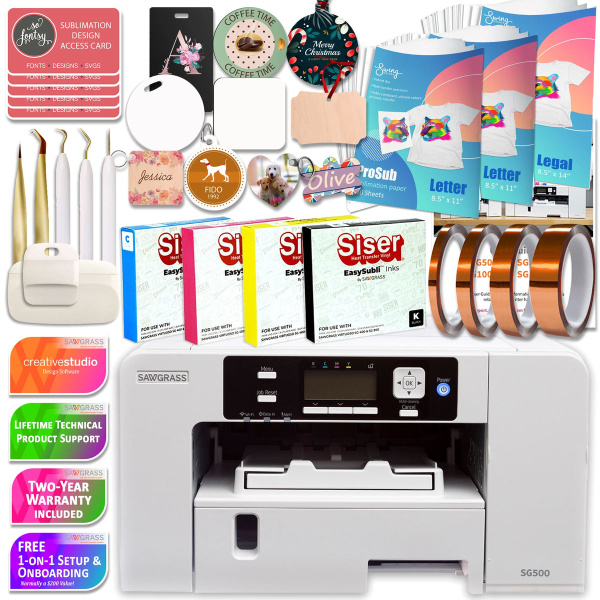 Sawgrass Virtuoso SG500 Sublimation Printers | Swing Design