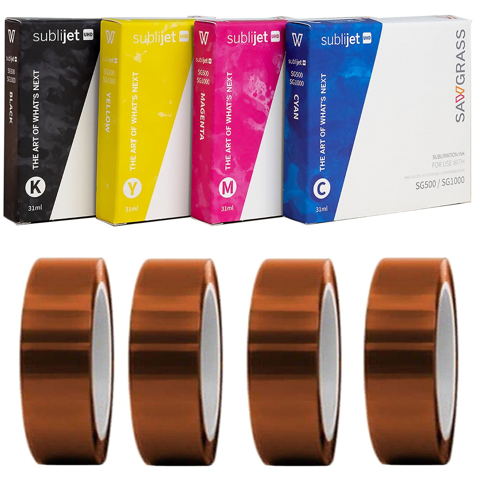 Sawgrass Sublimation Inks, Paper, and Tape | Swing Design