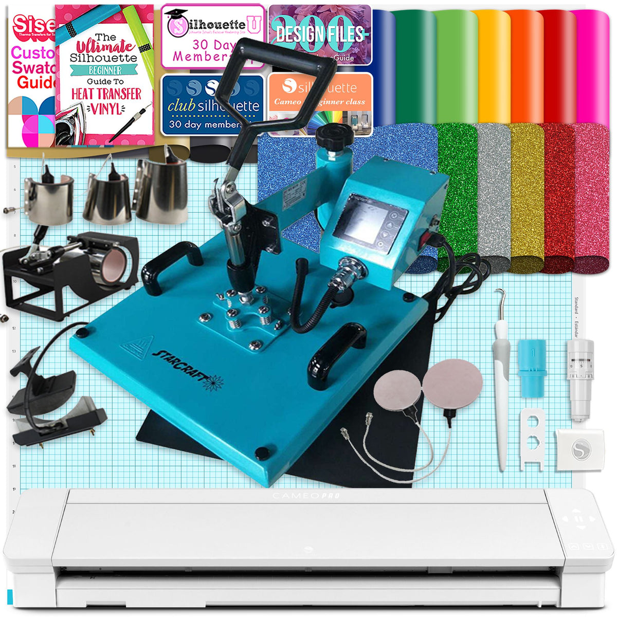 StarCraft Heat Presses - Mint Heat Press | Swing Design