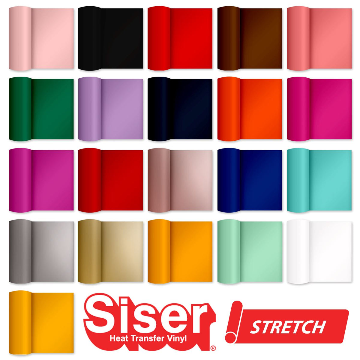 Siser Heat Transfer Vinyl (HTV) Sheets & Rolls | Swing Design