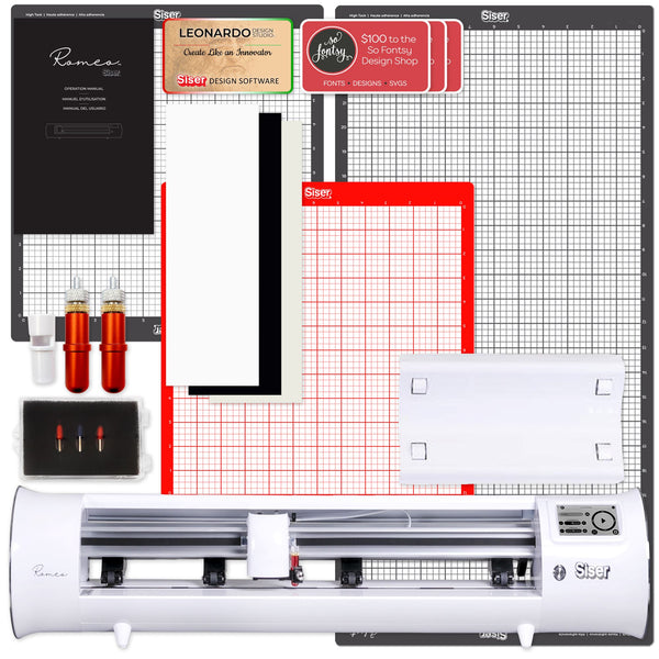 Siser's Romeo 24" Vinyl Cutter Bundles | Swing Design