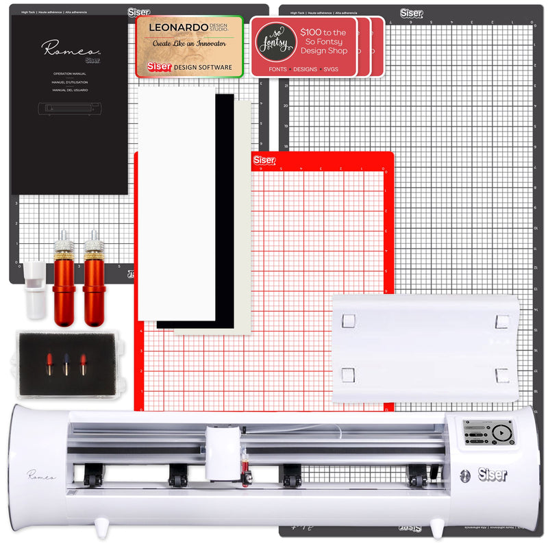 Siser's Romeo 24" Vinyl Cutter Bundles | Swing Design