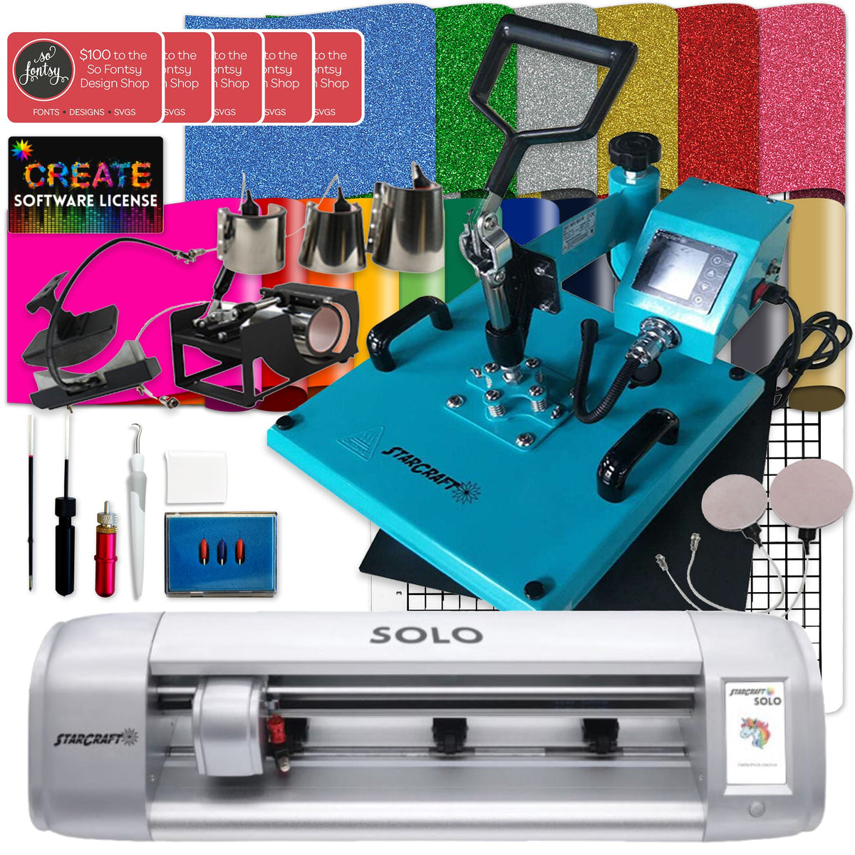 Starcraft SOLO Vinyl Cutter Bundles on Sale | Swing Design