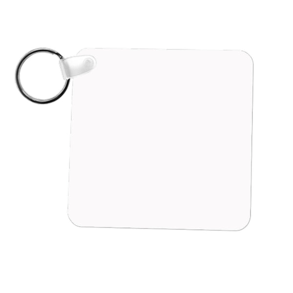Sublimation Keychain Blanks - 2 Sided Square | Swing Design