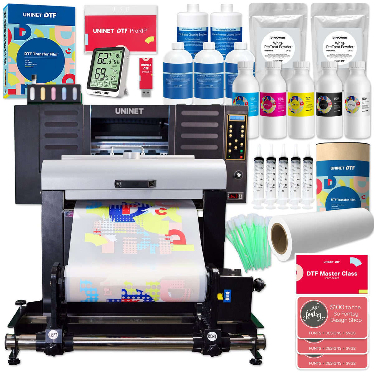 Uninet Direct To Film Dtf Printers Inks Film And Accessories Swing Design
