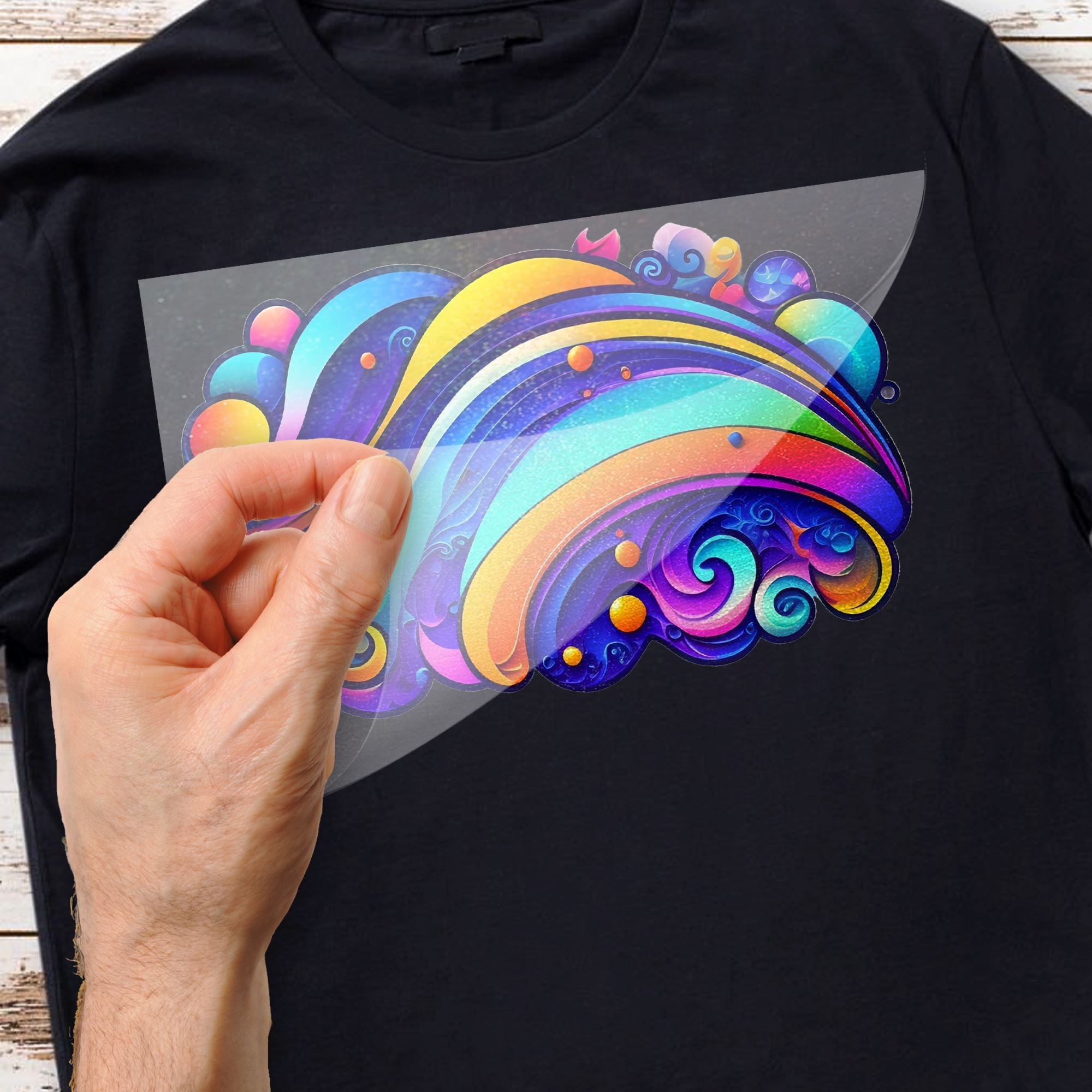 Uninet iColor Glitter 2 Step B Adhesive Paper | Swing Design