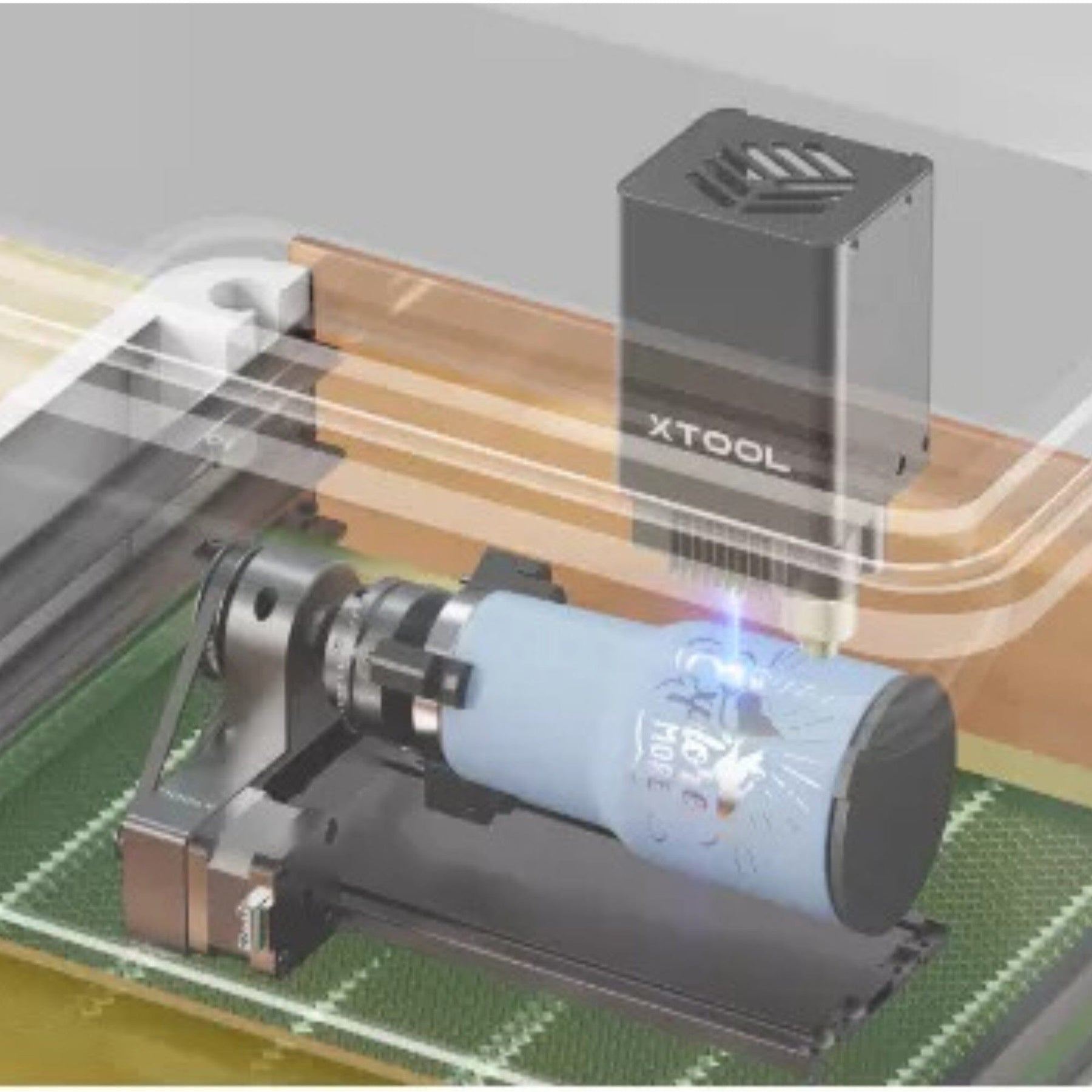 xTool M1 Riser Base for Extended Height | Swing Design